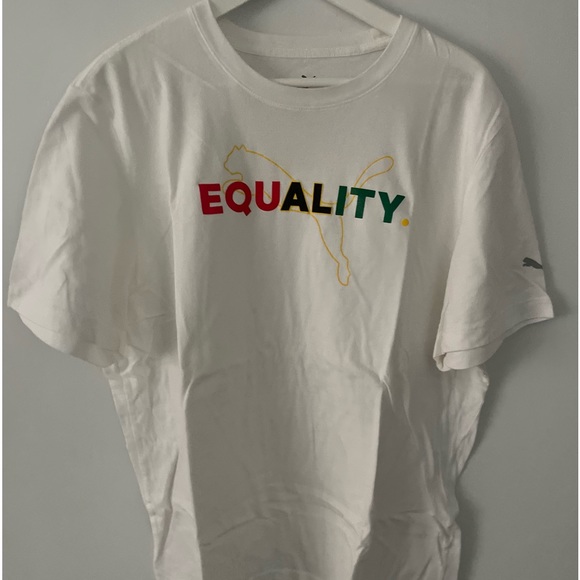 Puma | Shirts | Puma Equality Tshirt Xl Cotton | Poshmark